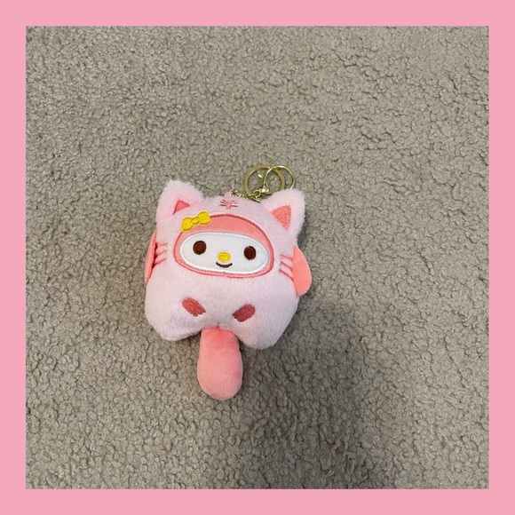 Sanrio | Accessories | Newplush My Melody Keychain | Poshmark